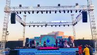 China Outdoor Hd Stage Background Slim LED Display P3.9 Rental LED Video Wall Panel Screen for sale