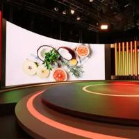 China P2.9 P3.9 P3 Curved Indoor Rental Led Display Screen For Advertising for sale