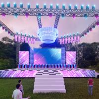China Quickly Assembled Disassembled Real Front Service Full Color Video Wall P2.6 P2.97 for sale
