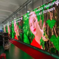 China Hd Stage Background Slim Led Display , P2.9 P3.9 P4.8 Rental Led Video Wall Screen for sale