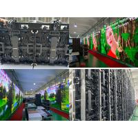 China Hd Stage Background Slim Led Display , P2.9 P3.9 P4.8 Rental Led Video Wall Screen for sale