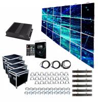 China 500x1000 Cabinet Indoor LED Display Panel , P3.9 P3.91 Stage Background Led Screen for sale