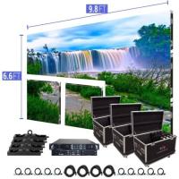 China Indoor Outdoor LED Stage Backdrop Screen 500x500mm Seamless Splicing Rental LED Screen for sale