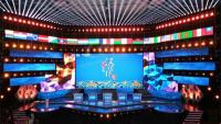 China Indoor Outdoor LED Stage Backdrop Screen 500x500mm Seamless Splicing Rental LED Screen for sale