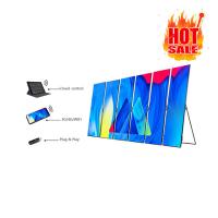 China P2.5 Seamless Splicing Portable LED Screen Digital Indoor LED Poster Display For Events for sale