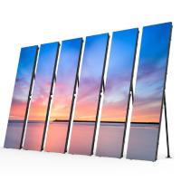 China P2.5 Seamless Splicing Portable LED Screen Digital Indoor LED Poster Display For Events for sale