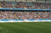 China Football Stadium Display Screen Videotron P10 LED Perimeter Advertising System for sale