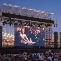 China Full Color Rental LED Stage Backdrop Screen P3.9 500*1000mm LED Display Screen for sale
