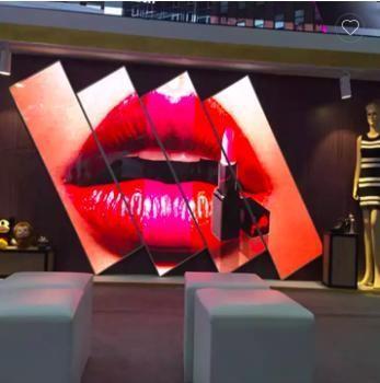 China Indoor P2.5 Portable Smart Advertising Player Led Screen Poster Display For Shopping Mall for sale