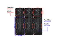 China Full-Color Outdoor Waterproof P3.91 LED Rental Display Seamless Splicing Custom Die-Cast Aluminum Led Video Wall Panel for sale