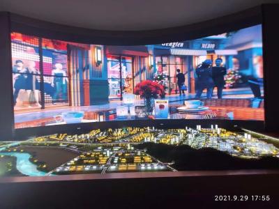 China P3.0 SMD2020 LED Flexible Display Indoor With 240×120mm 850 - 900cd Brightness for sale