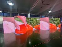 China P3.91 Outdoor Full Color LED Display 500x1000mm With Die Cast Aluminum Cabinet for sale