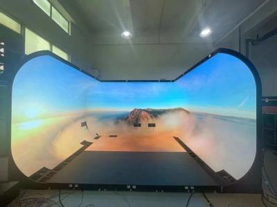 China 8.4mm Ultra Thin Indoor Flexible LED Screen Display 240x120mm P0.9375 for sale