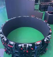 China Curved LED Rental Screen 3840Hz Refresh Rate IP65 Waterproof Lightweight for sale