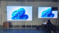 China High Definition Indoor Fine Pitch LED Video Wall Display With 1.25mm 160° Viewing Angle for sale