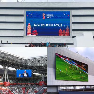 China High Resolution Fixed Installation LED Display 960x960mm P4 - P10 Full Color Screen for sale