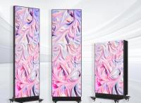 China Foldable LED Display poster with P1.25/P1.53/P1.86/P2 /P2.5  Pixel Pitch 3840Hz Refresh Rate and Front Maintenance Design for sale
