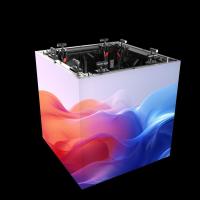 China Outdoor High Definition LED Rental Screen Display Supports 90° Cubic Column Splicing for sale