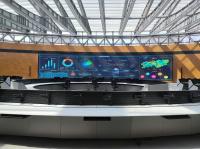 China Command Center Small Pitch LED Screen Display P0.9 P1.2 P1.5 100000-Hour MTBF Dual Redundant Signal Inputs for sale