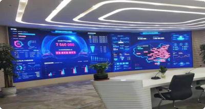 China Command Center Small Pitch LED Screen Display P0.9 P1.2 P1.5 100000-Hour MTBF Dual Redundant Signal Inputs for sale