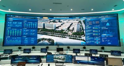 China 100-500 Nits Adjustable Small Pitch LED Screen Command Center Display P0.9 P1.2 P1.5 Matte Anti Glare Coating for sale