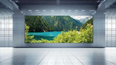 China Ultra Thin Fine Pitch All In One LED Display 16 Bit 7680Hz High Refresh Rate for sale