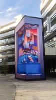 China Ultra High Brightness Naked Eye 3D LED Display Wall Mounted IP65 Protection for sale