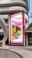 China Ultra High Brightness Naked Eye 3D LED Display Wall Mounted IP65 Protection for sale