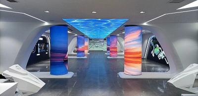 China 320x160mm Flexible LED Display Screen UV Resistant P2.5 Outdoor Curved LED Screen for sale