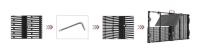 China Outdoor P3.91 Lightweight LED Transparent Screen Display For Shopping Mall Windows for sale