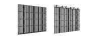China Outdoor P3.91 Lightweight LED Transparent Screen Display For Shopping Mall Windows for sale