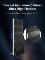 China COB LED Advertising Display Floor Stand Waterproof LED Screen Poster for sale
