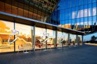 China Double Sided 3D Transparent LED Display Screen For Museum Artifact Display for sale