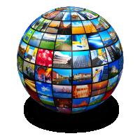 China Seamless Splicing Spherical LED Display Screen Floor Mounted for sale