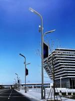 China Outdoor Light Pole LED Display Screen High Brightness For Smart City for sale