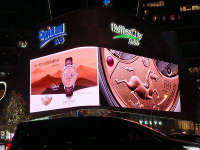 China High Brightness Advertising Outdoor LED Screen Display Die Cast Aluminum Cabinet for sale