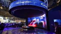 China IP65 Waterproof Curved Outdoor LED Screen Lightweight With 3840Hz Refresh Rate for sale