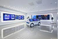 China Indoor Smart Digital Exhibition Hall Wall Mount Curved LED Display Screen for sale