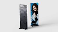 China COB LED Advertising Machine Ultra Slim Lightweight LED Poster Stand for sale