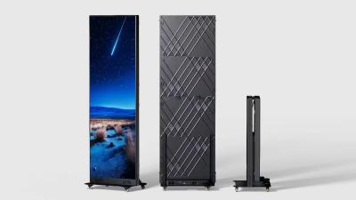 China COB LED Advertising Machine Ultra Slim Lightweight LED Poster Stand for sale