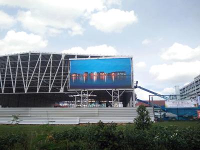 China Magnesium Alloy Die Cast LED Cabinet Display 960x960mm Ultra Thin LED Display for sale