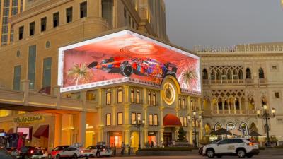 China High Brightness 3D LED Display Screen Full Color Energy Saving IP65 for sale