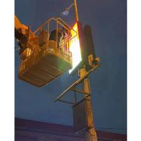China Big Large Outdoor Led Screen For Hire Pixel Pitch 3.33MM P4 Lamp Bar Pole Information for sale