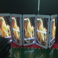 China P3 P3.33 P4 Smart Outdoor Led Poster Display Light Pole Street Wifi 3g USB 480x1440 for sale