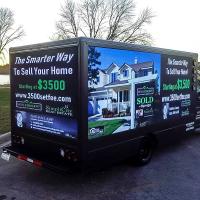 China Digital Electronic Mobile Led Advertising Truck P6 P8 P10 1024x768mm Big for sale