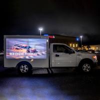 China Digital Electronic Mobile Led Advertising Truck P6 P8 P10 1024x768mm Big for sale