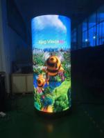 China P2.5 P3 Indoor Flexible Led Screen Panel Curved Led Display Wall Showcase for sale
