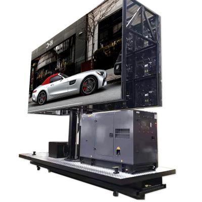 China Mobile Led Screen Billboard Truck P6 1/8 Scan Outdoor Video Wall for sale