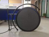 China Circle Shape Led Screen Panels Outdoor P4.68mm IP65 Round Remote Control Door for sale