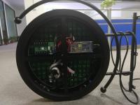 China IP65 Circle Led Screen Logo Wifi P4.68 Led Commercial Advertising Display Screen for sale